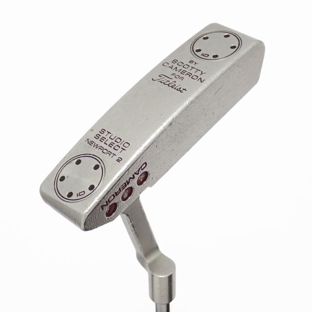 【中古ゴルフクラブ】スコッティキャメロン　SCOTTY CAMERON　スタジオ SELECT NEWPORT 2 パター スチールシャフト　シャフト：スチー…