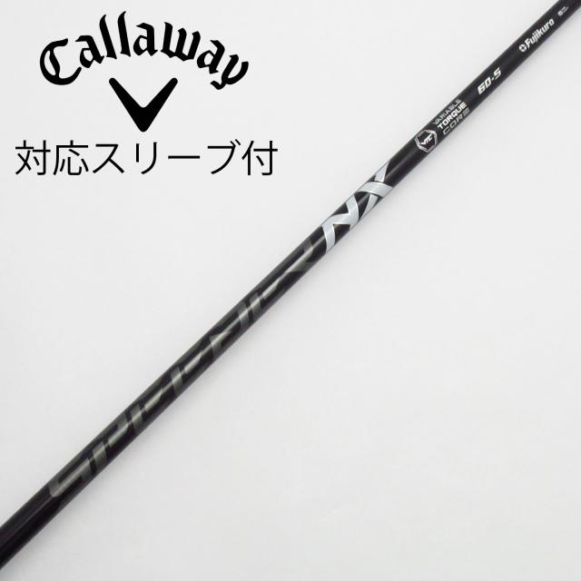 【中古】フジクラ　Speeder　Speeder NX BLACK ドライバー用_スリーブ付  Speeder NX BLACK 60