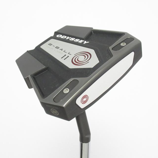 【中古ゴルフクラブ】オデッセイ　ODYSSEY　2-BALL ELEVEN ツアーライン ショートスラントネック パター カーボンスチール複合シャフト…