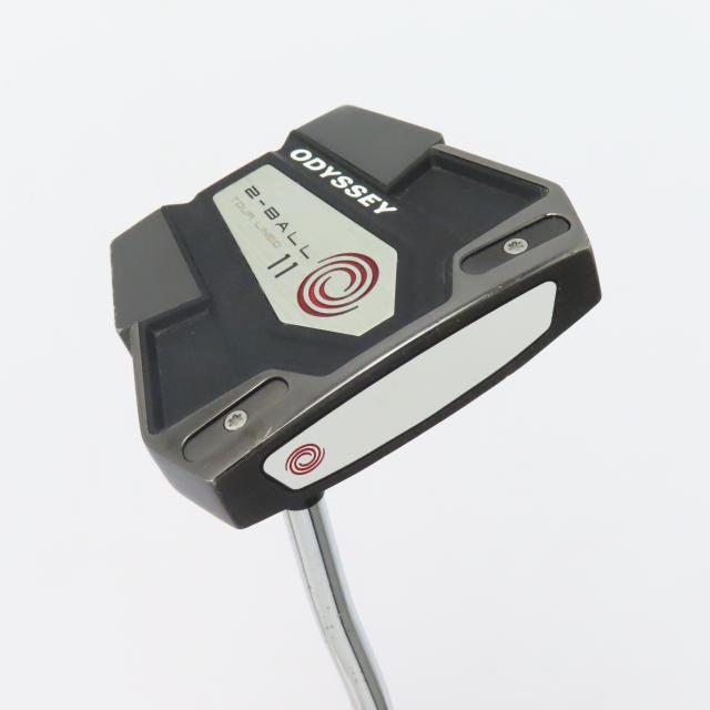 【中古ゴルフクラブ】オデッセイ　ODYSSEY　2-BALL ELEVEN ツアーライン ダブルベントネック パター カーボンスチール複合シャフト　シ…