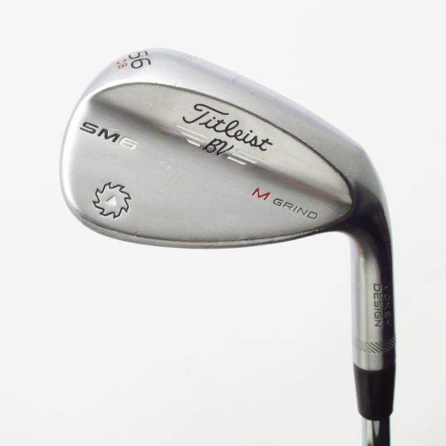 【中古ゴルフクラブ】タイトリスト　Vokey　ボーケイ SM6 ツアークローム M GRIND ウェッジ スチールシャフト　シャフト：スチールシャ…