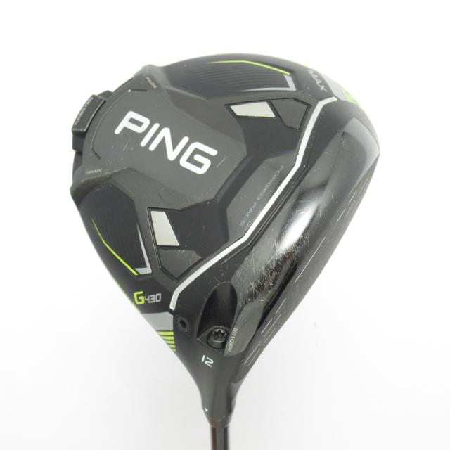 【中古ゴルフクラブ】ピン　G430　G430 MAX ドライバー ALTA J CB BLACK　シャフト：ALTA J CB BLACK