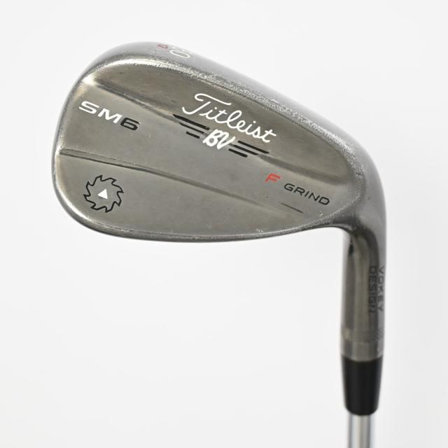 【中古ゴルフクラブ】タイトリスト　Vokey　Vokey SM6 スティールグレイ F GRIND ウェッジ N.S.PRO MODUS3 TOUR 120　シャフト：N.S.PR…