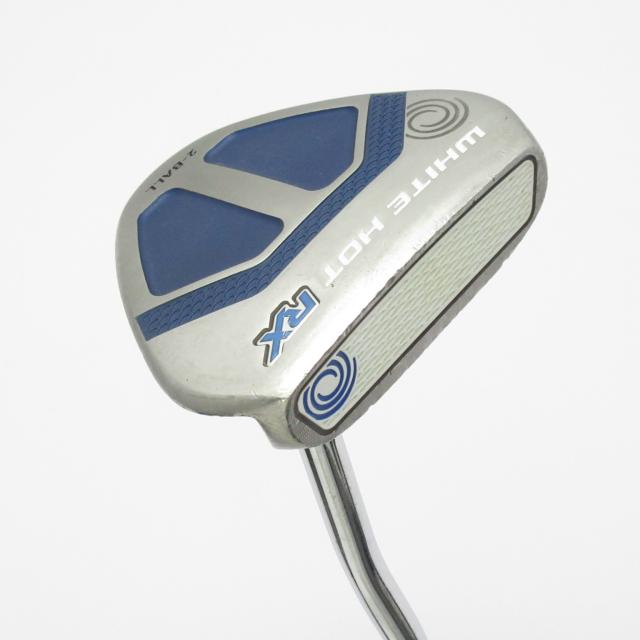 【中古ゴルフクラブ】オデッセイ　White Hot　WHITE HOT RX 2BALL V-LINE パター スチールシャフト　シャフト：スチールシャフト