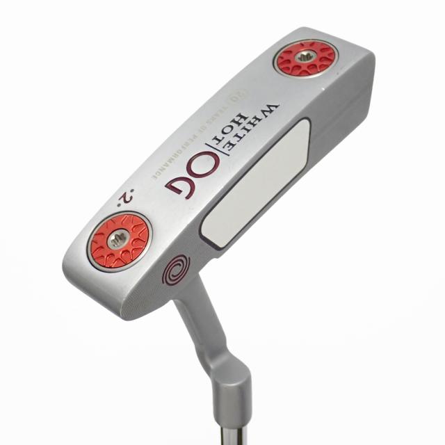 【中古ゴルフクラブ】オデッセイ　White Hot　WHITE HOT OG #2DOT パター スチールシャフト　シャフト：スチールシャフト