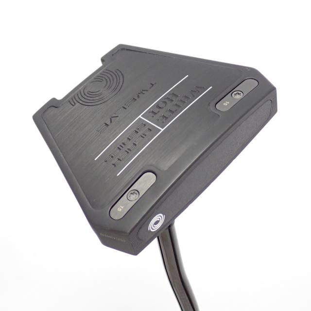 【中古ゴルフクラブ】オデッセイ　White Hot　ホワイト・ホット ブラック TWELVE DB パター カーボンスチール複合シャフト　シャフト：…