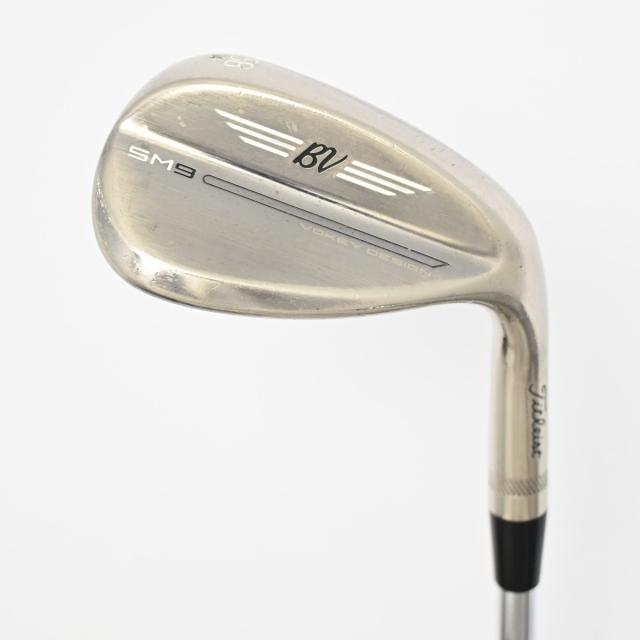 【中古ゴルフクラブ】タイトリスト　Vokey　ボーケイ SM9 BRASHED STEEL ウェッジ Dynamic Gold　シャフト：Dynamic Gold