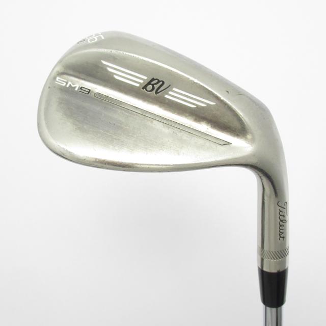 【中古ゴルフクラブ】タイトリスト　Vokey　ボーケイ SM9 BRASHED STEEL ウェッジ BV105　シャフト：BV105