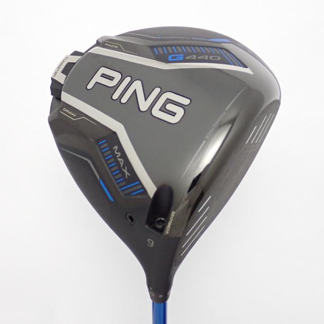 【中古ゴルフクラブ】ピン　G440　G440 MAX ドライバー ALTA J CB BLUE　シャフト：ALTA J CB BLUE