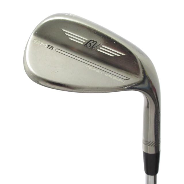 【中古ゴルフクラブ】タイトリスト　Vokey　ボーケイ SM9 BRASHED STEEL ウェッジ N.S.PRO 950GH neo　シャフト：N.S.PRO 950GH neo