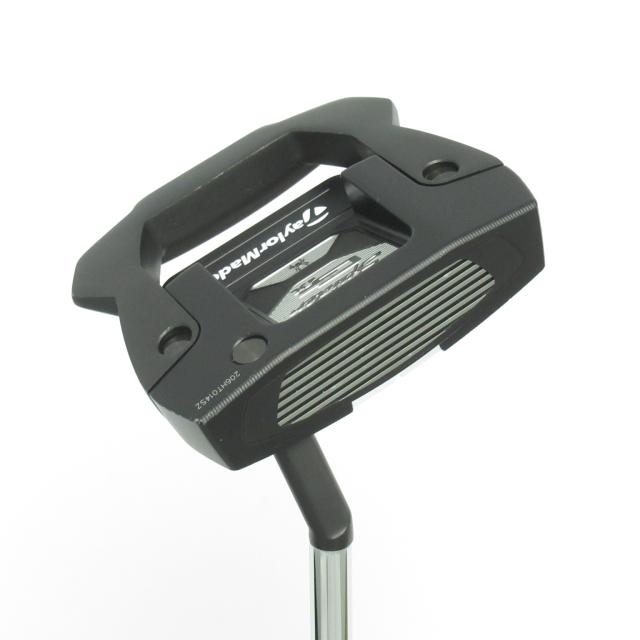 【中古ゴルフクラブ】テーラーメイド　SPIDER　スパイダー GTX BLACK スモールスラント パター スチールシャフト　シャフト：スチール…