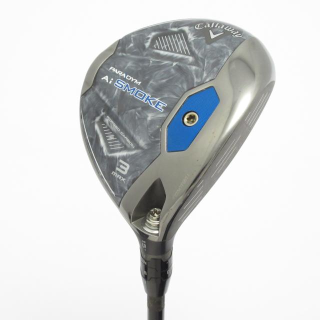 【中古ゴルフクラブ】キャロウェイゴルフ　Ai SMOKE　パラダイム Ai SMOKE MAX フェアウェイウッド Tour AD CQ-5　シャフト：Tour AD C…