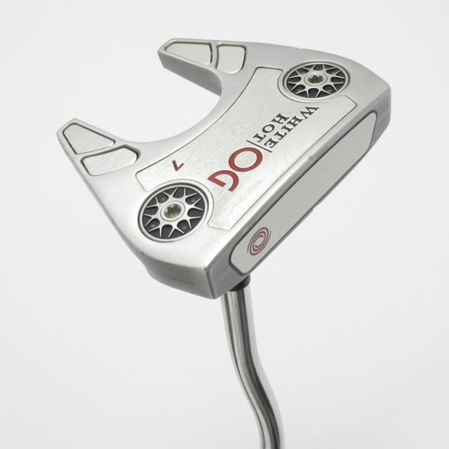 【中古ゴルフクラブ】オデッセイ　White Hot　ホワイトホット オージー #7 SLシャフト装着 パター カーボンスチール複合シャフト　シャ…