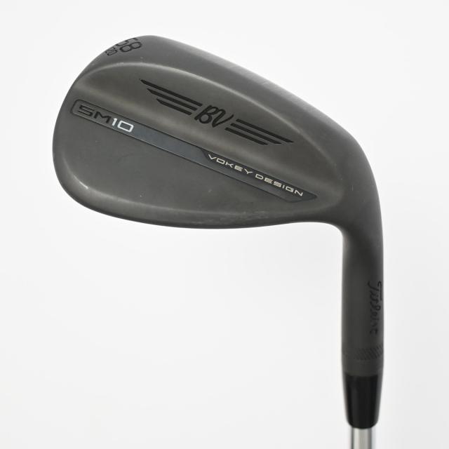 【中古ゴルフクラブ】タイトリスト　Vokey　ボーケイ SM10 ジェットブラック ウェッジ BV105　シャフト：BV105