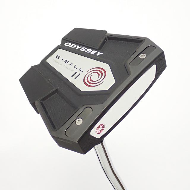 【中古ゴルフクラブ】オデッセイ　ODYSSEY　2-BALL ELEVEN トリプルトラック ダブルベントネック パター カーボンスチール複合シャフト…