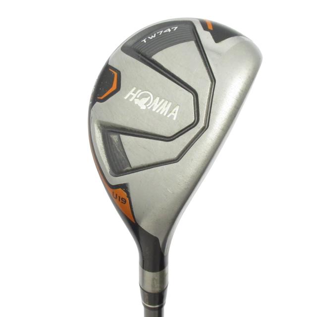 【中古ゴルフクラブ】本間ゴルフ　TOUR WORLD　TOUR WORLD TW747 UT ユーティリティ VIZARD For TW747　シャフト：VIZARD For TW747