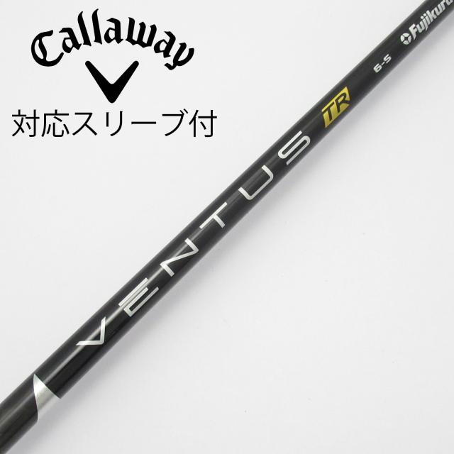 【中古】フジクラ　VENTUS　VENTUS TR BLACK(VELOCOREあり) ドライバー用_スリーブ付  VENTUS TR BLACK 6(VELOCOREあり)
