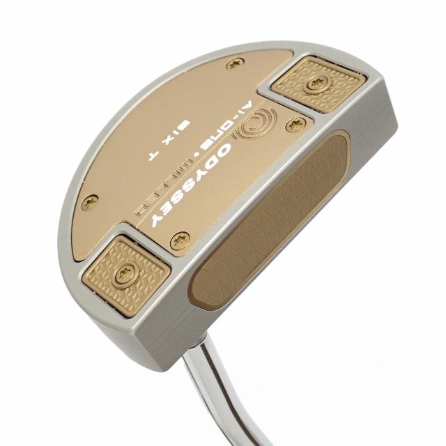 【中古ゴルフクラブ】オデッセイ　AI-ONE MILLED　Ai-ONE MILLED SILVER SIX T DB パター スチールシャフト　シャフト：スチールシャフト