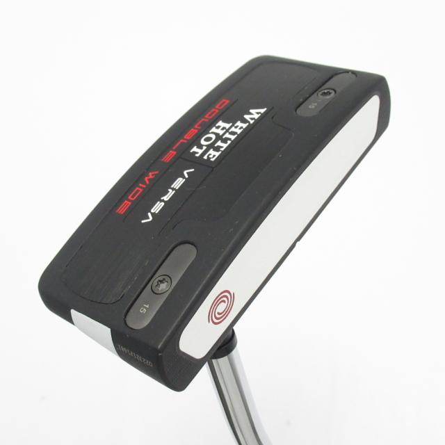 【中古ゴルフクラブ】オデッセイ　VERSA　ホワイト・ホット VERSA DOUBLE WIDE DB パター カーボンスチール複合シャフト　シャフト：カ…