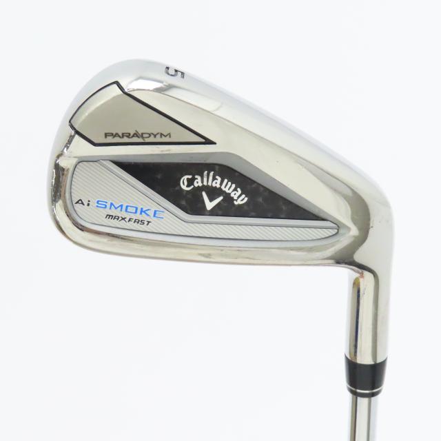 【中古ゴルフクラブ】キャロウェイゴルフ　Ai SMOKE　パラダイム Ai SMOKE MAX FAST アイアン N.S.PRO 850GH neo　シャフト：N.S.PRO 8…