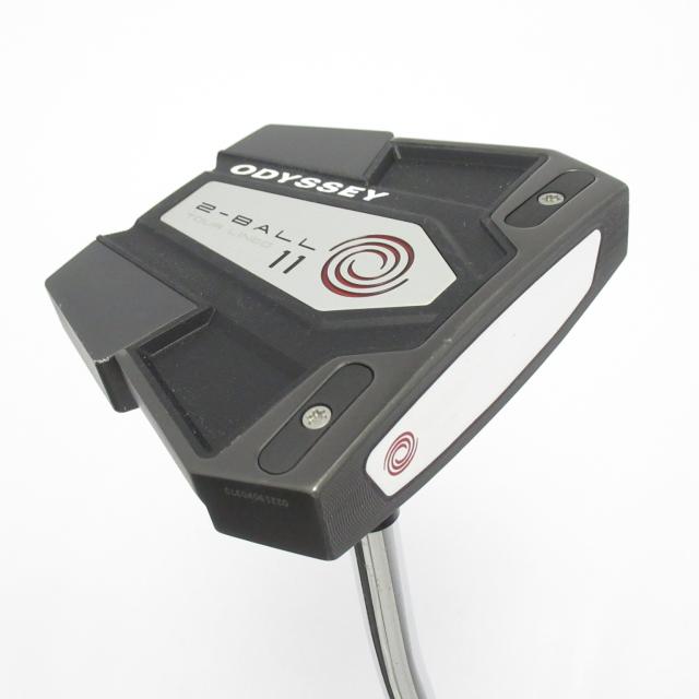 【中古ゴルフクラブ】オデッセイ　ODYSSEY　2-BALL ELEVEN ツアーライン ダブルベントネック パター カーボンスチール複合シャフト　シ…