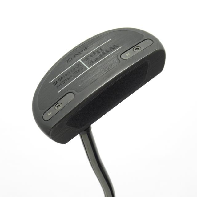 【中古ゴルフクラブ】オデッセイ　White Hot　ホワイト・ホット ブラック FIVE DB パター カーボンスチール複合シャフト　シャフト：カ…