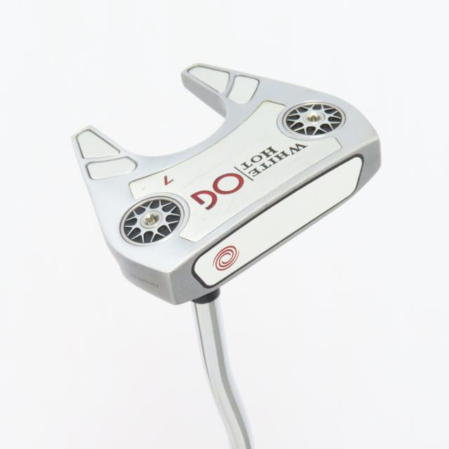 【中古ゴルフクラブ】オデッセイ　White Hot　ホワイトホット オージー #7 パター カーボンスチール複合シャフト　シャフト：カーボン…