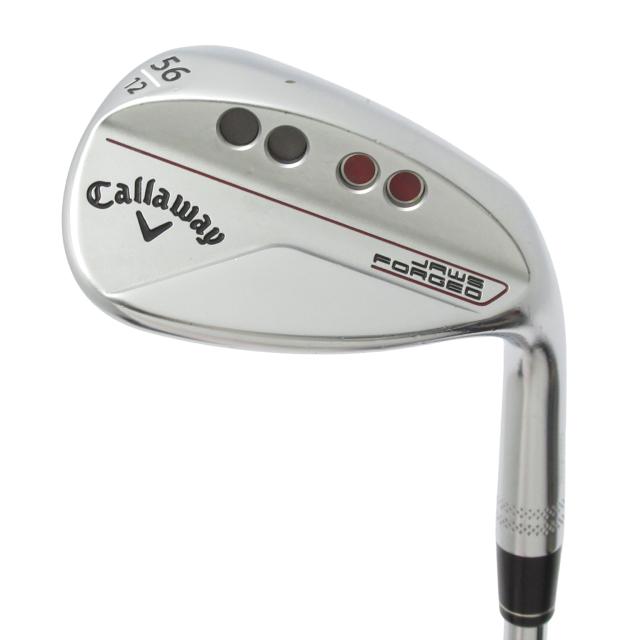 【中古ゴルフクラブ】キャロウェイゴルフ　Callaway Golf　JAWS FORGED クロムメッキ仕上げ ウェッジ Dynamic Gold Burgundy　シャフト…