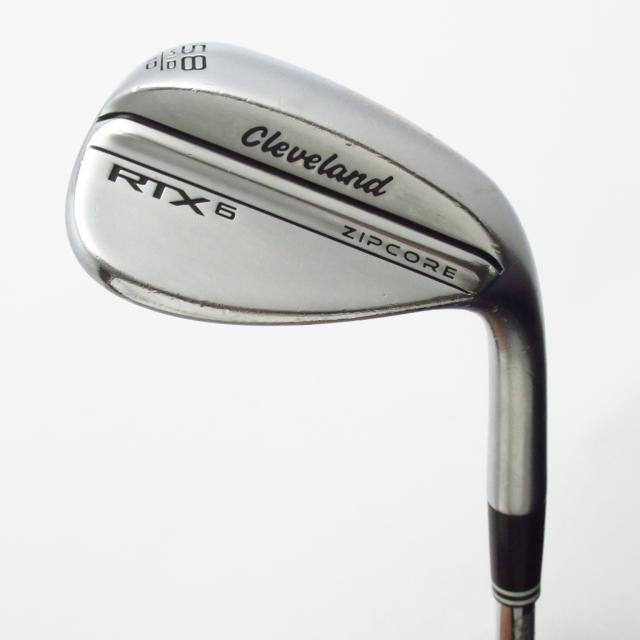 【中古ゴルフクラブ】クリーブランド　RTX　RTX6 ジップコア ツアーサテン ウェッジ スチールシャフト　シャフト：スチールシャフト