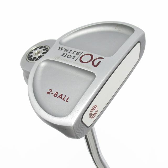 【中古ゴルフクラブ】オデッセイ　White Hot　ホワイトホット オージー 2BALL SLシャフト装着 パター カーボンスチール複合シャフト　…