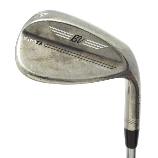 【中古ゴルフクラブ】タイトリスト　Vokey　ボーケイ SM9 BRASHED STEEL ウェッジ BV105　シャフト：BV105