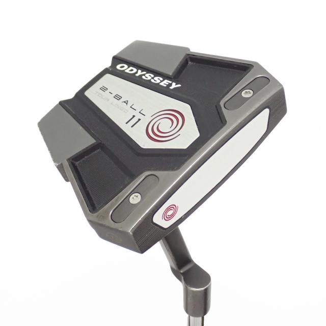 【中古ゴルフクラブ】オデッセイ　ODYSSEY　2-BALL ELEVEN ツアーライン クランクネック パター カーボンスチール複合シャフト　シャフ…