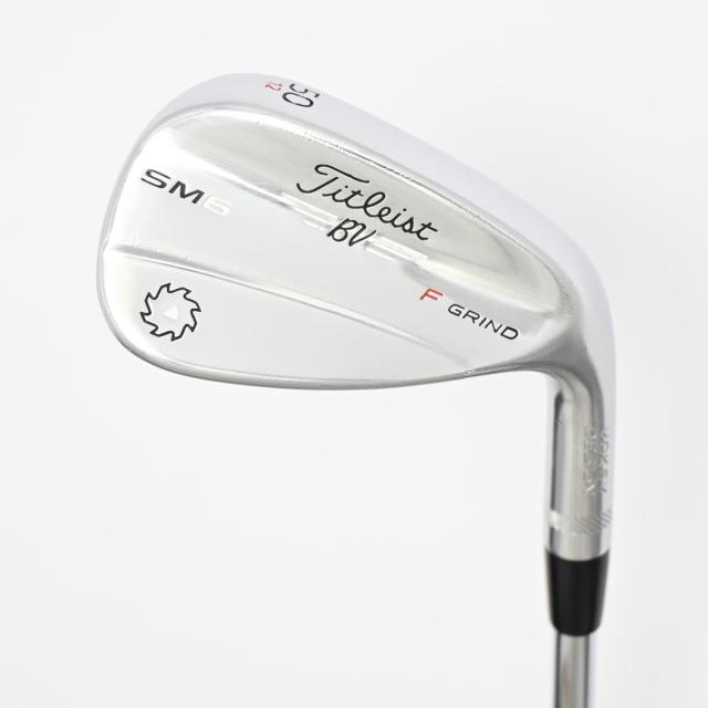 【中古ゴルフクラブ】タイトリスト　Vokey　ボーケイ SM6 ツアークローム F GRIND ウェッジ N.S.PRO MODUS3 TOUR 120　シャフト：N.S.P…