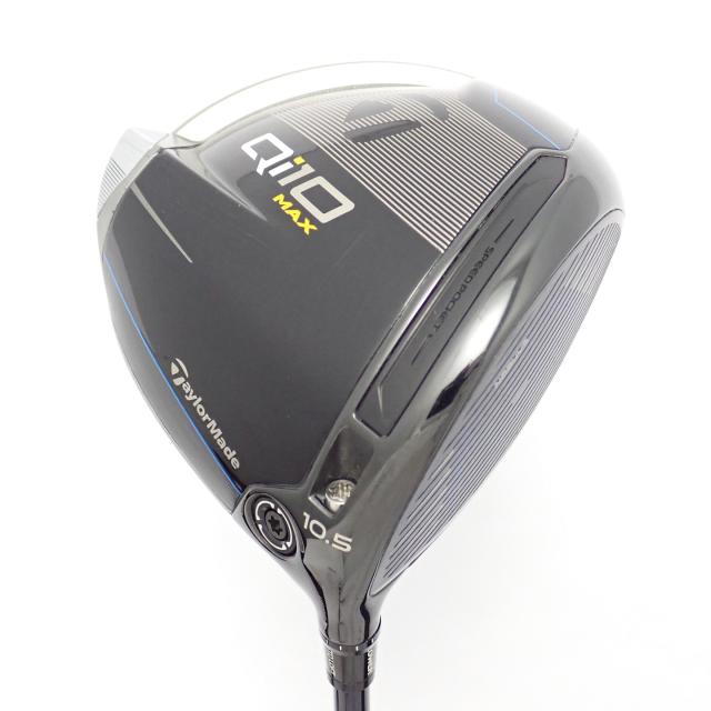 【中古ゴルフクラブ】テーラーメイド　Qi10　Qi10 MAX ドライバー Diamana Blue TM50　シャフト：Diamana Blue TM50