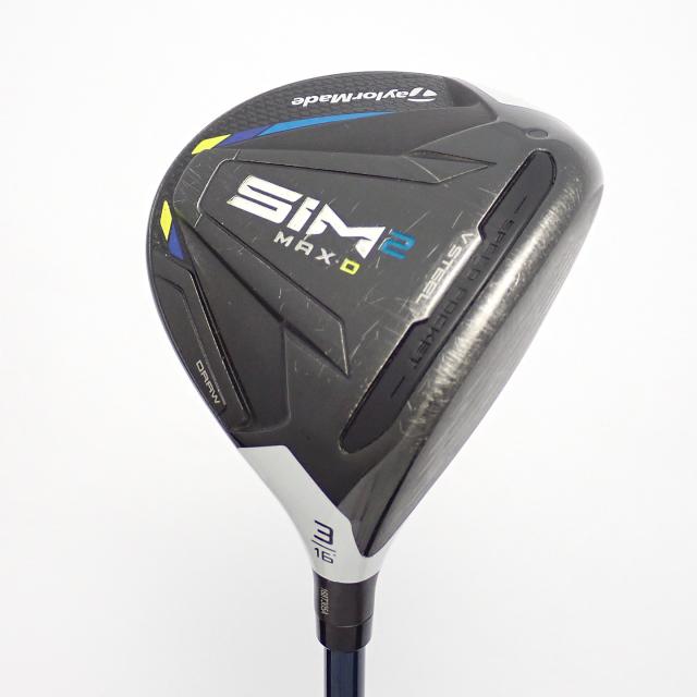 【中古ゴルフクラブ】テーラーメイド　SIM2　SIM2 マックス-D フェアウェイウッド TENSEI BLUE TM50(2021)　シャフト：TENSEI BLUE TM5…
