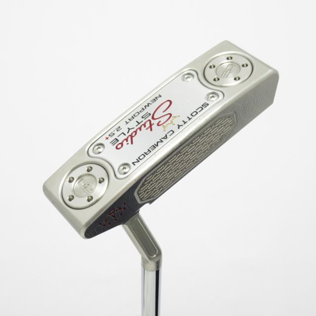【中古ゴルフクラブ】スコッティキャメロン　SCOTTY CAMERON　スタジオスタイル ニューポート 2.5 プラス(2025) パター スチールシャフ…
