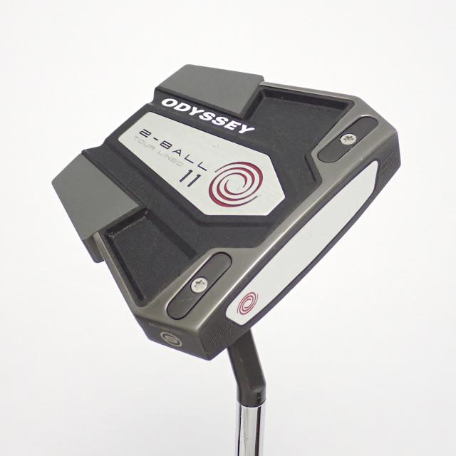 【中古ゴルフクラブ】オデッセイ　ODYSSEY　2-BALL ELEVEN ツアーライン ショートスラントネック パター カーボンスチール複合シャフト…