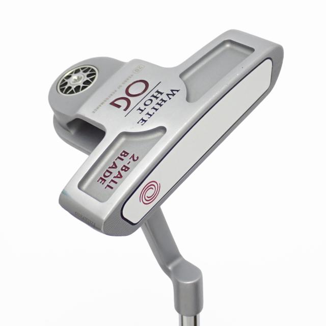 【中古ゴルフクラブ】オデッセイ　White Hot　WHITE HOT OG 2BALLBLADE LINED パター スチールシャフト　シャフト：スチールシャフト