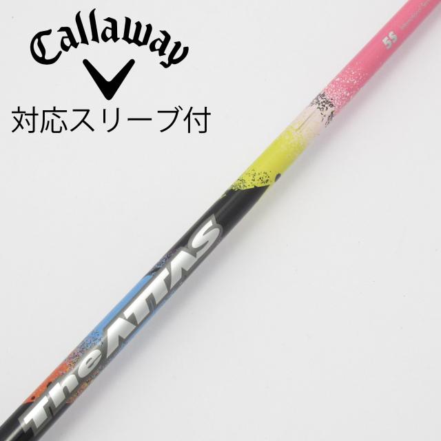 【中古】UST マミヤ　ATTAS　THE ATTAS ドライバー用_スリーブ付  The ATTAS PINK Version 5