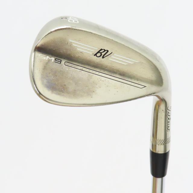 【中古ゴルフクラブ】タイトリスト　Vokey　ボーケイ SM9 BRASHED STEEL ウェッジ N.S.PRO 950GH neo　シャフト：N.S.PRO 950GH neo