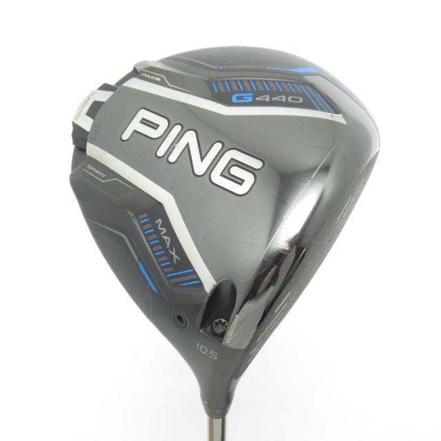 【中古ゴルフクラブ】ピン　G440　G440 MAX ドライバー PING TOUR 2.0 CHROME 65　シャフト：PING TOUR 2.0 CHROME 65