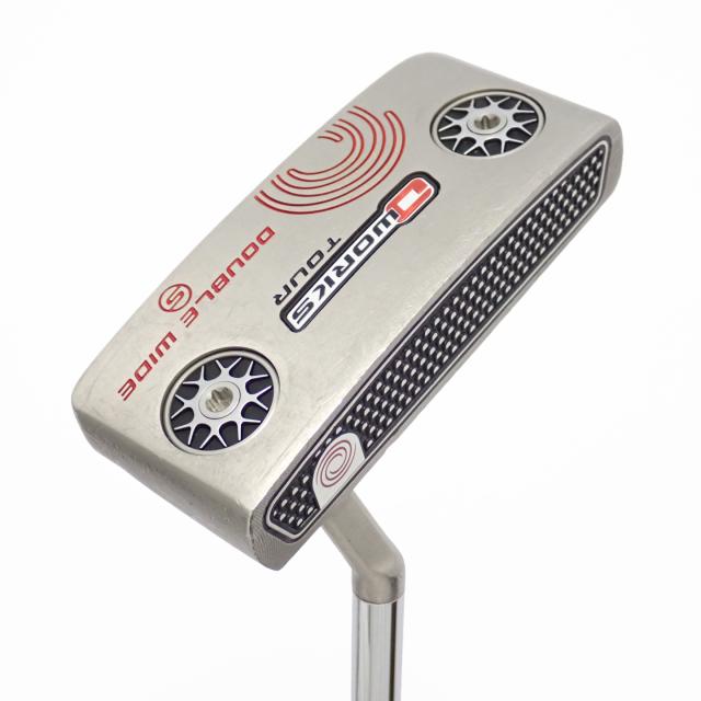 【中古ゴルフクラブ】オデッセイ　O-WORKS　オー・ワークス TOUR シルバー DOUBLE WIDE S パター スチールシャフト　シャフト：スチー…