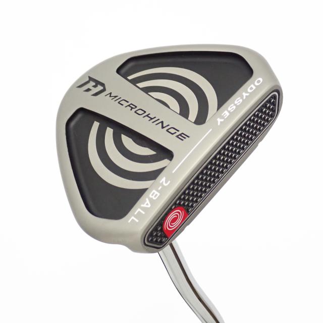 【中古ゴルフクラブ】オデッセイ　ODYSSEY　MICROHINGE 2-BALL V-LINE DB パター スチールシャフト　シャフト：スチールシャフト