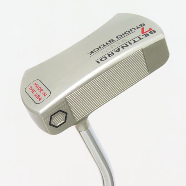 【中古ゴルフクラブ】ベティナルディ　STUDIO STOCK　STUDIO STOCK #7(2021) パター スチールシャフト　シャフト：スチールシャフト