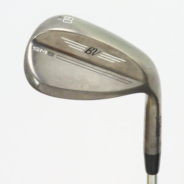 【中古ゴルフクラブ】タイトリスト　Vokey　ボーケイ SM9 BRASHED STEEL ウェッジ Dynamic Gold　シャフト：Dynamic Gold
