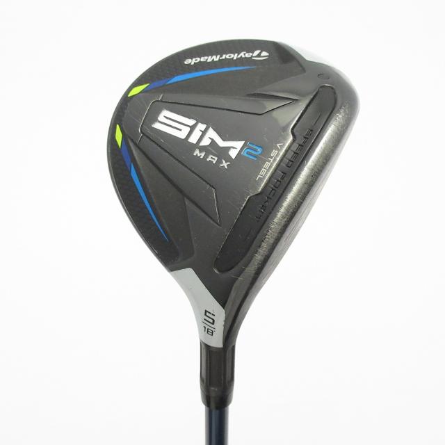 【中古ゴルフクラブ】テーラーメイド　SIM2　SIM2 マックス フェアウェイウッド TENSEI BLUE TM50(2021)　シャフト：TENSEI BLUE TM50(…
