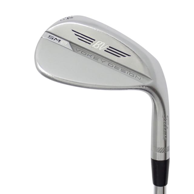 【中古ゴルフクラブ】タイトリスト　Vokey　ボーケイ SM8 ツアークローム ウェッジ スチールシャフト　シャフト：スチールシャフト