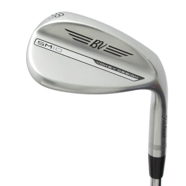 【中古ゴルフクラブ】タイトリスト　Vokey　ボーケイ SM10 ツアークローム ウェッジ BV105　シャフト：BV105