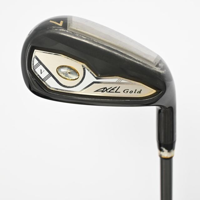【中古ゴルフクラブ】つるや　AXCEL　AXEL GOLD PREMIUM(2022) アイアン AXEL Gold Premium　シャフト：AXEL Gold Premium