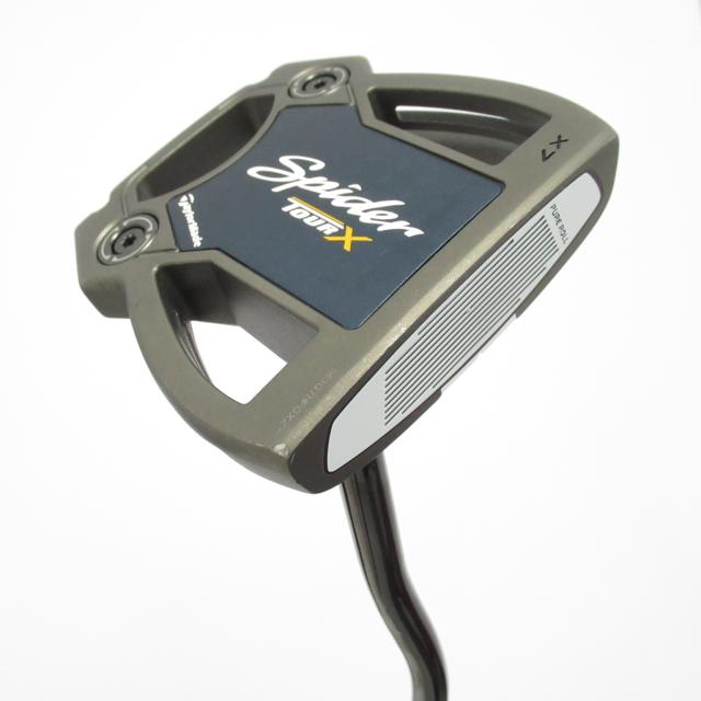 【中古ゴルフクラブ】テーラーメイド　SPIDER　スパイダー TOUR X TruePath ダブルベント パター スチールシャフト　シャフト：スチー…